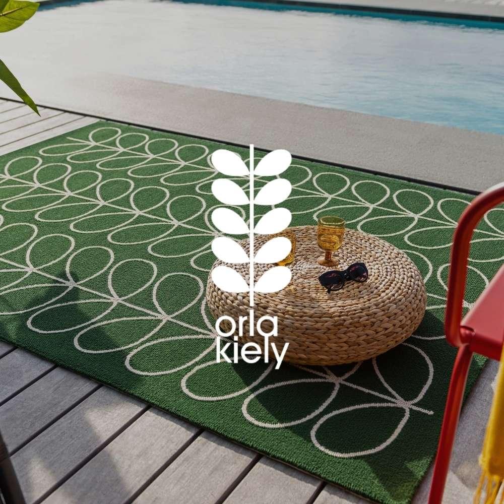 Orla Kiely Designer Rugs | Bold Mid-Century Charm & Durability