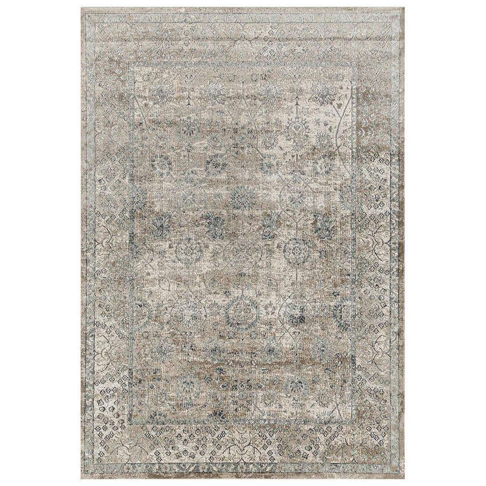 Adelaide Esquire Vine Traditional Cream Rug