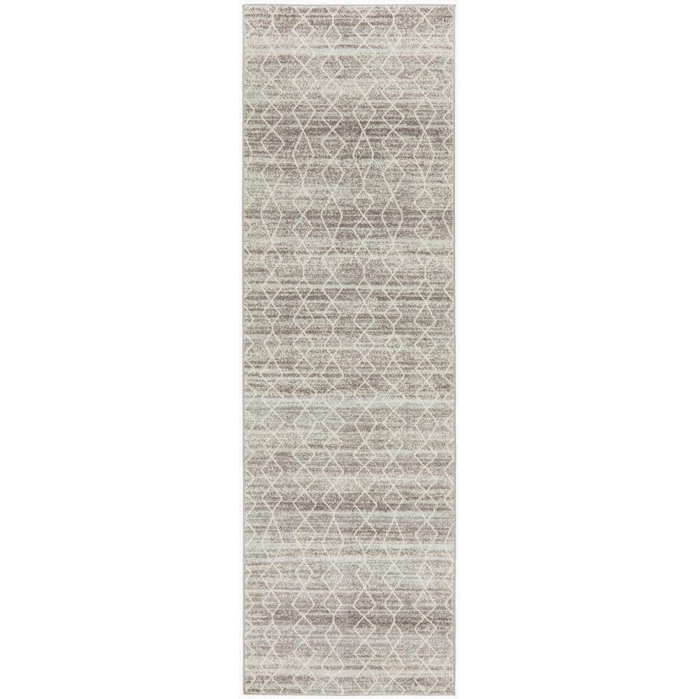 Adore Remy Silver Transitional Runner Rug
