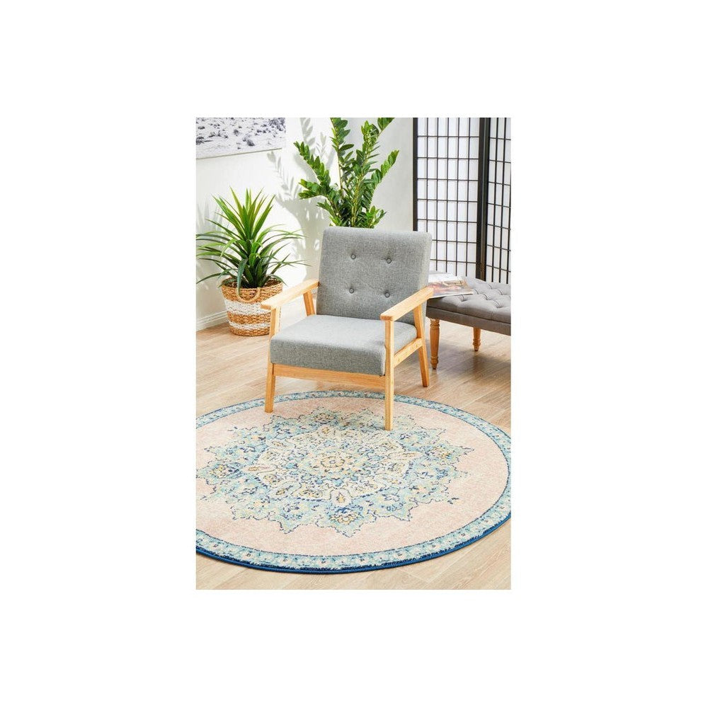 Avery Flamingo Round Rug