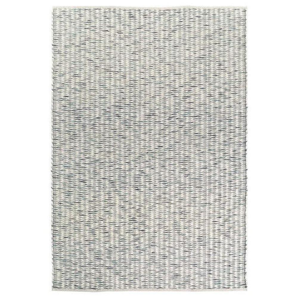 B&C Grain Pure Grey Wool Designer Rug