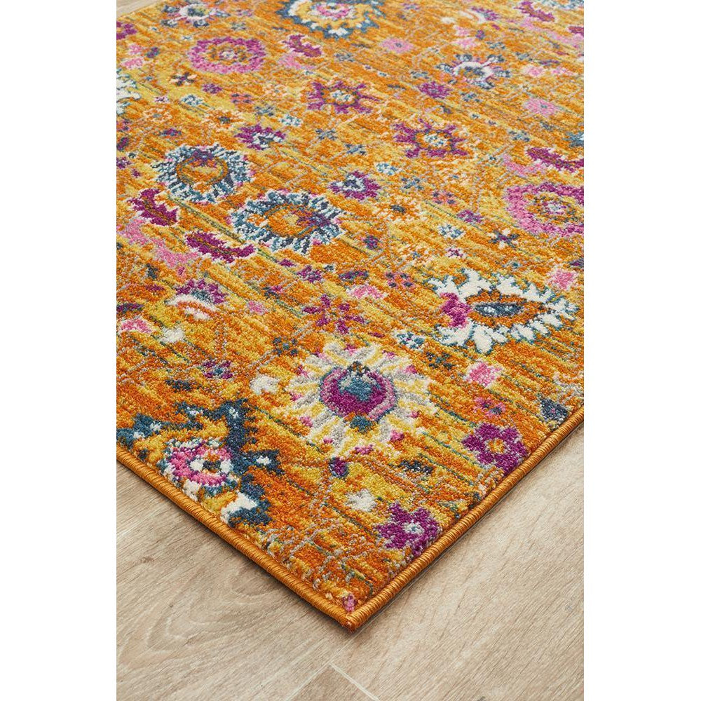 Baylee Rust Runner Rug