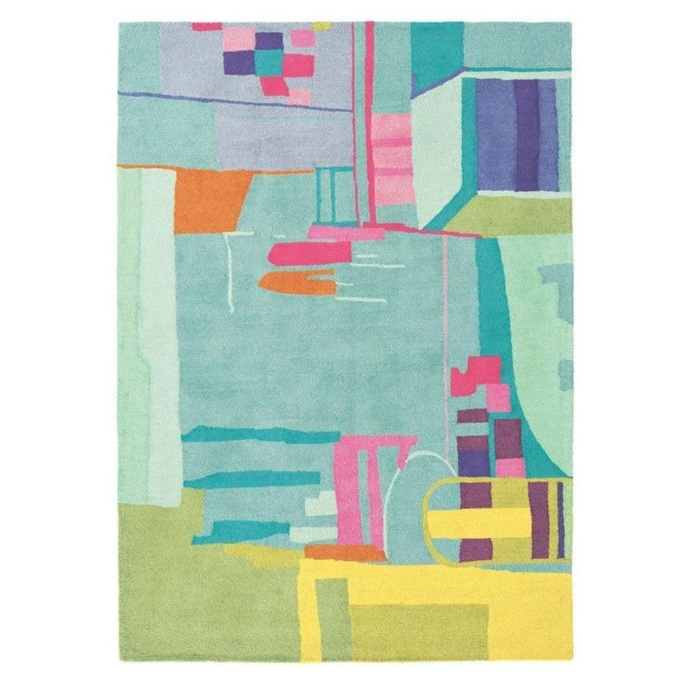 Bluebellgray Amal Pure Wool Designer Rug