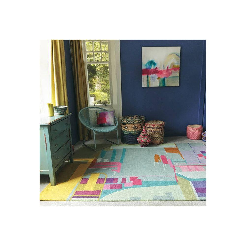 Bluebellgray Amal Pure Wool Designer Rug