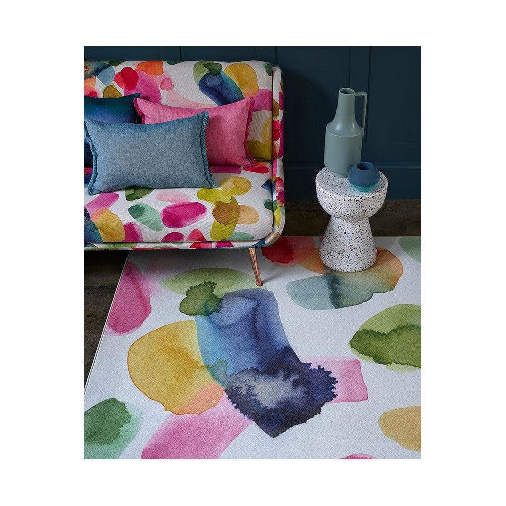 Bluebellgray Pedro Polyamide Designer Rug