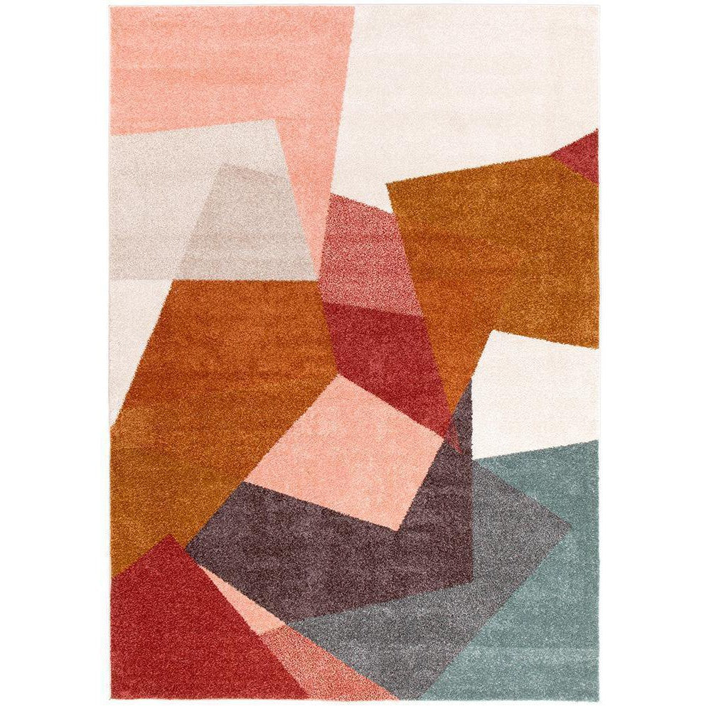 Dima Divinity Fragments Teal Modern Rug