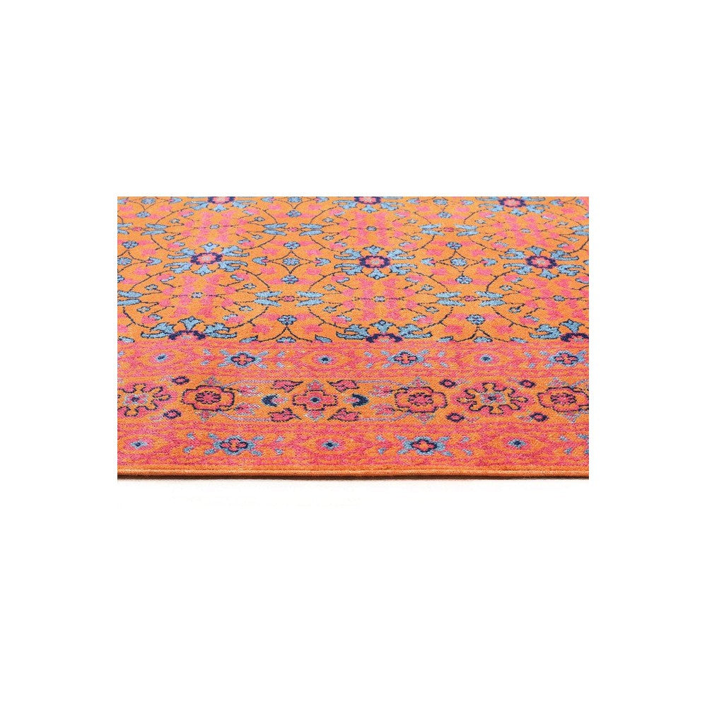 Everia Whisper Sunset Rust Runner Rug
