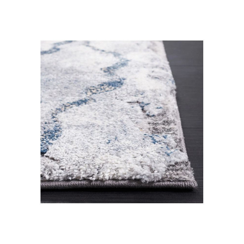 Geode Blue Rug - Calming Elegance | ICONIC RUGS