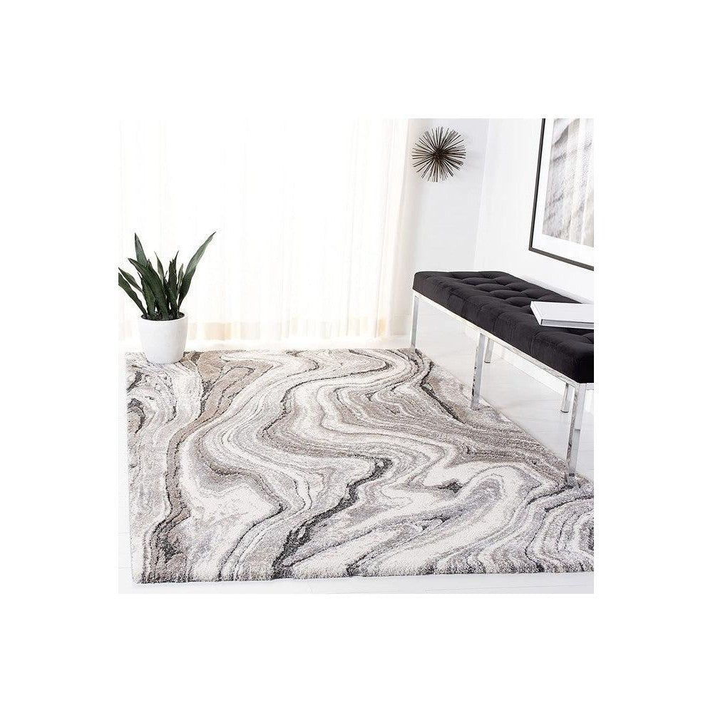 Geode Grey Rug - Subtle Elegance | ICONIC RUGS
