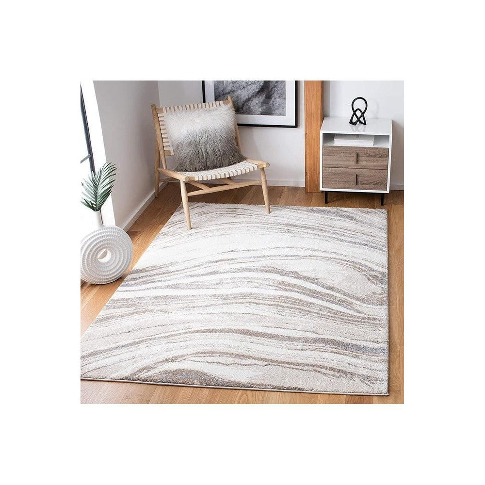 Geode Ivory Rug - A Touch of Tranquility | ICONIC RUGS