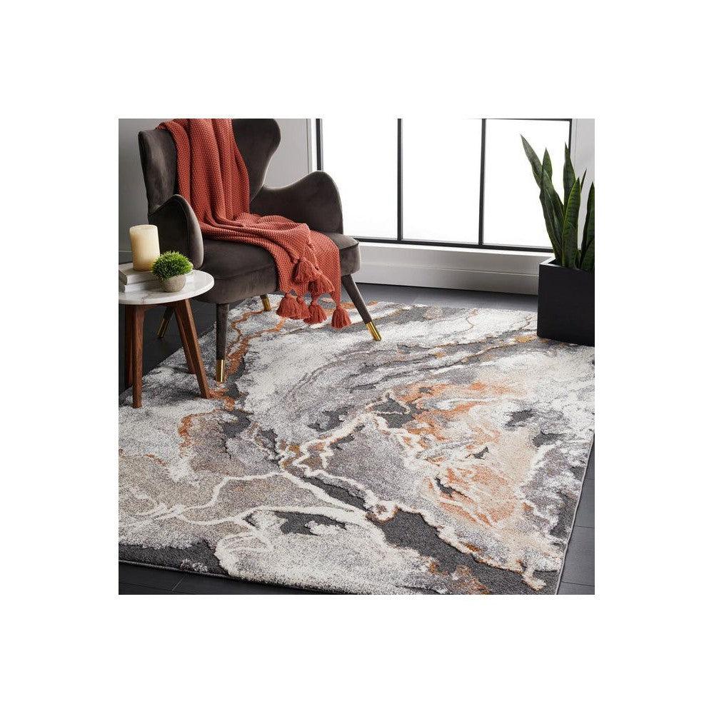 Geode Rust Rug - A Warm Addition | ICONIC RUGS