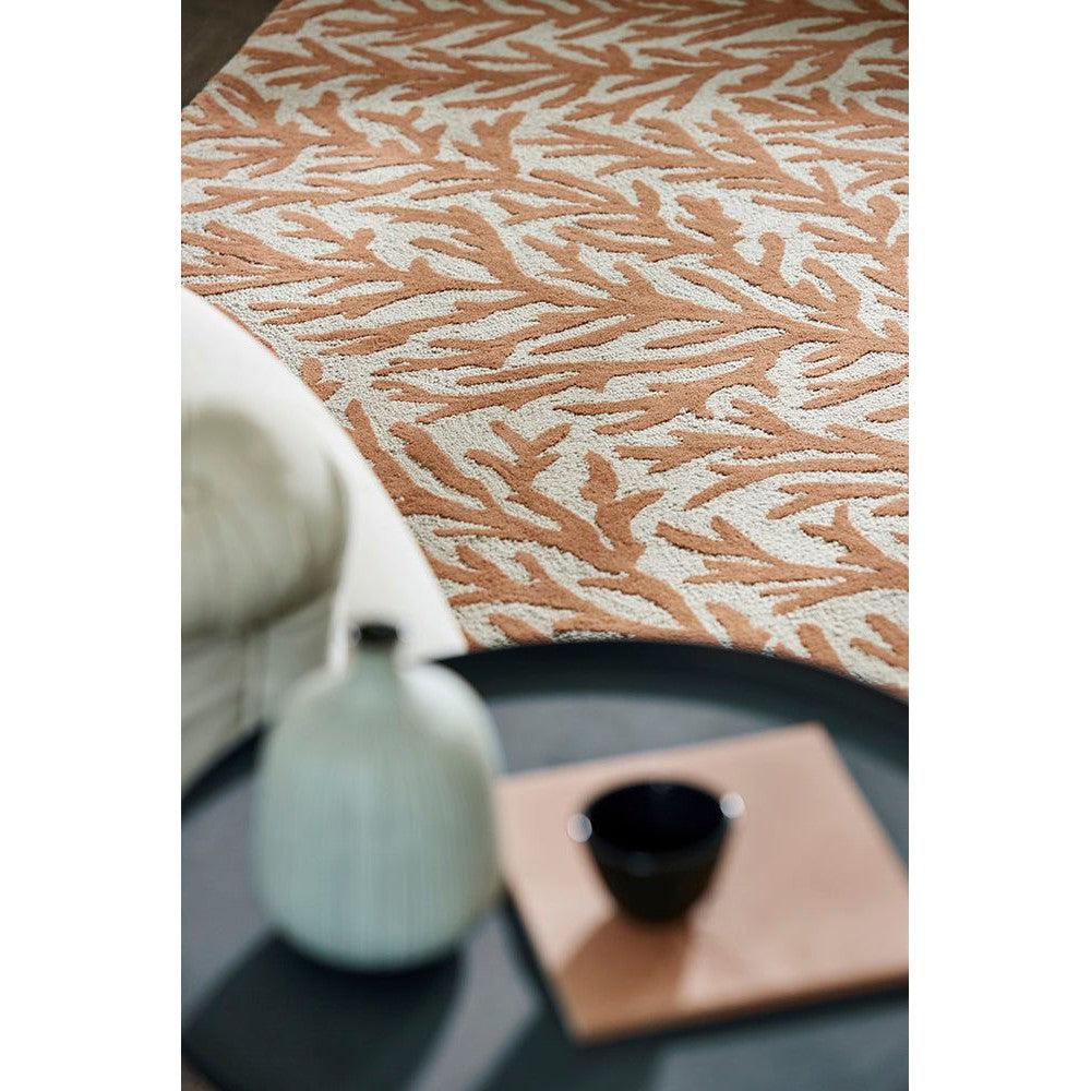 Harlequin Atoll Auburn Stone Pure Wool Designer Rug