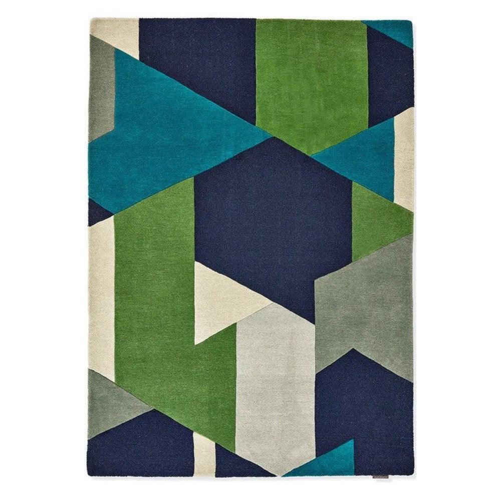 Harlequin Popova Amazonia Sea Glass Pure Wool Designer Rug