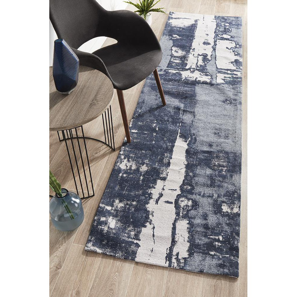 Jacenta Denim Runner Rug