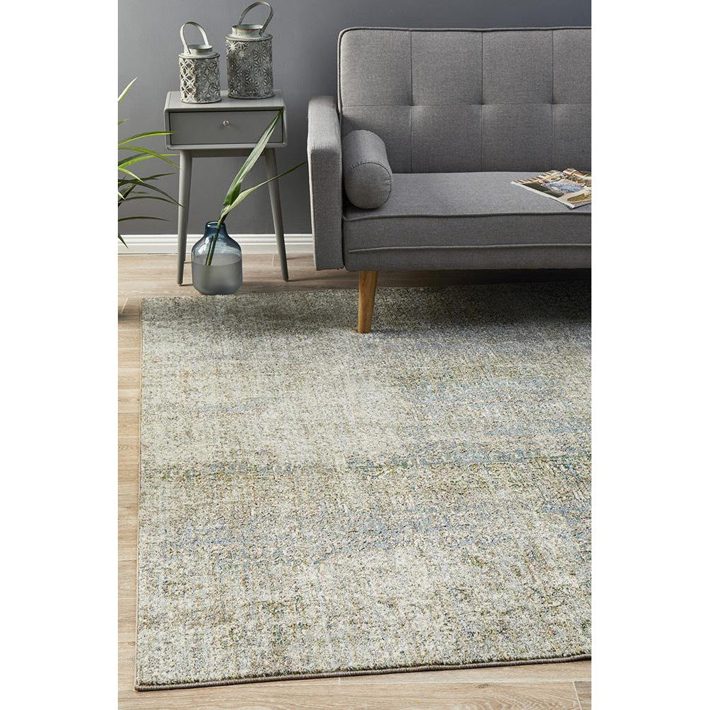 Jeryan Fluid Dusk Modern Blue Rug