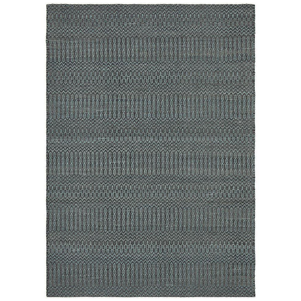 Melbourne Rhythm Tune Blue Rug