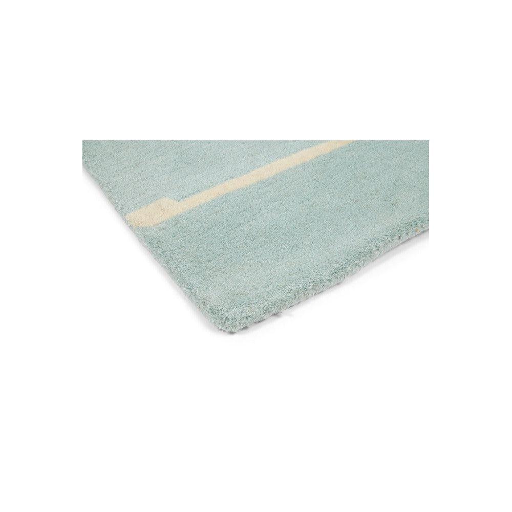 Scion Mr Fox Rug Aqua Pure Wool Designer Rug