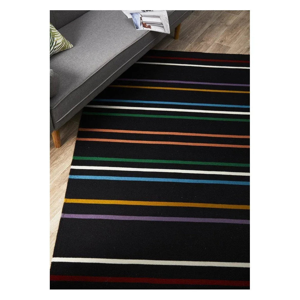 Serita Multi Coloured Wool Rug 2