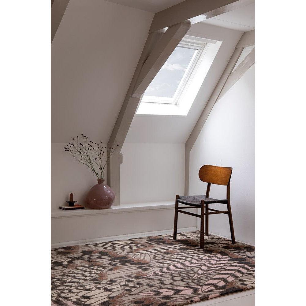 Ted Baker Feathers Natural Pure Wool Designer Rug