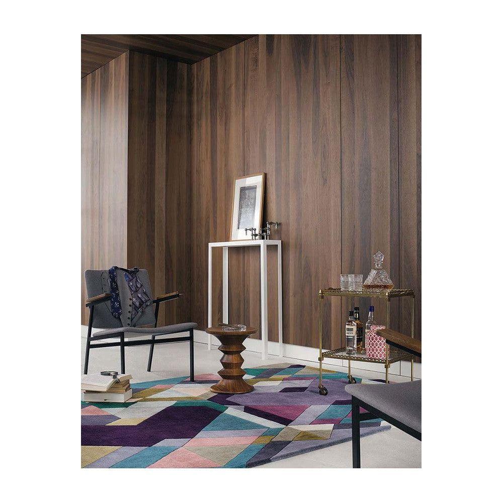 Ted Baker Mosaic Light Purple Pure Wool Designer Rug