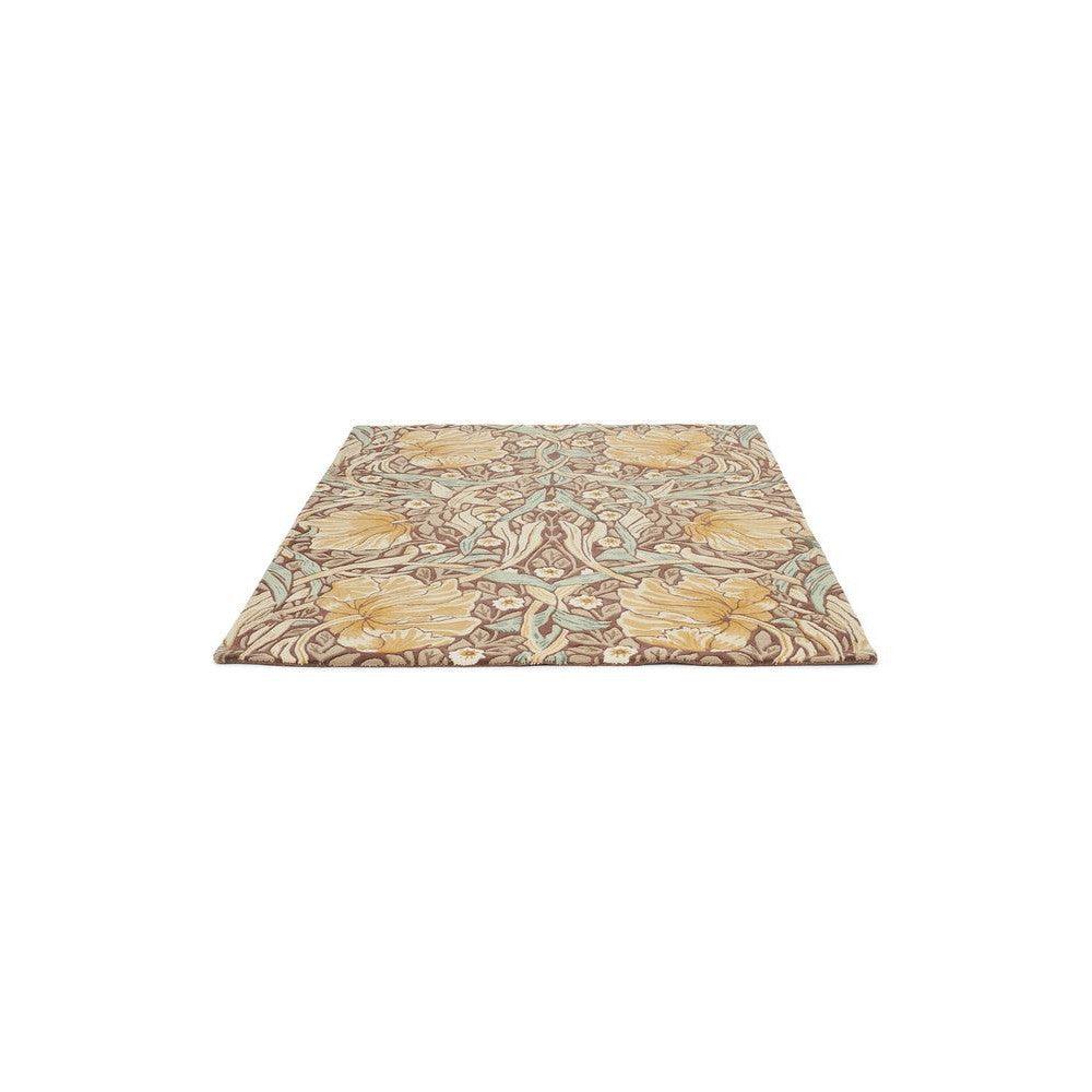 William Morris Pimpernel Bullrush Pure Wool Designer Rug